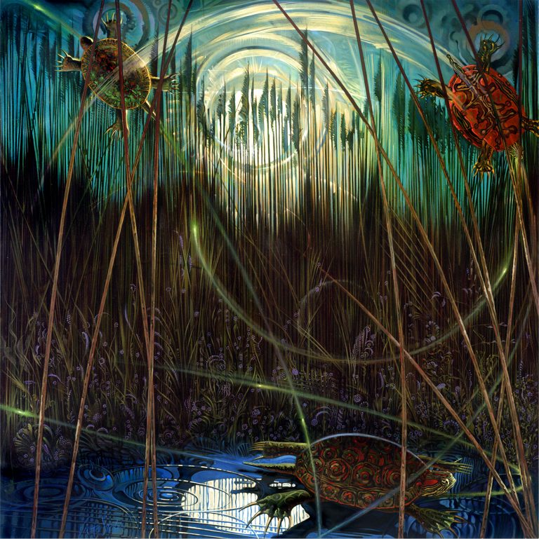 "SECRET LIFE OF TURTLES" Print by Victor Stabin - The Art of Victor Stabin